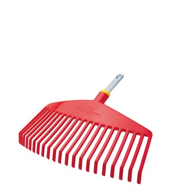 Wolf Multi-change Plastic Leaf Rake - Downham Garden Centre